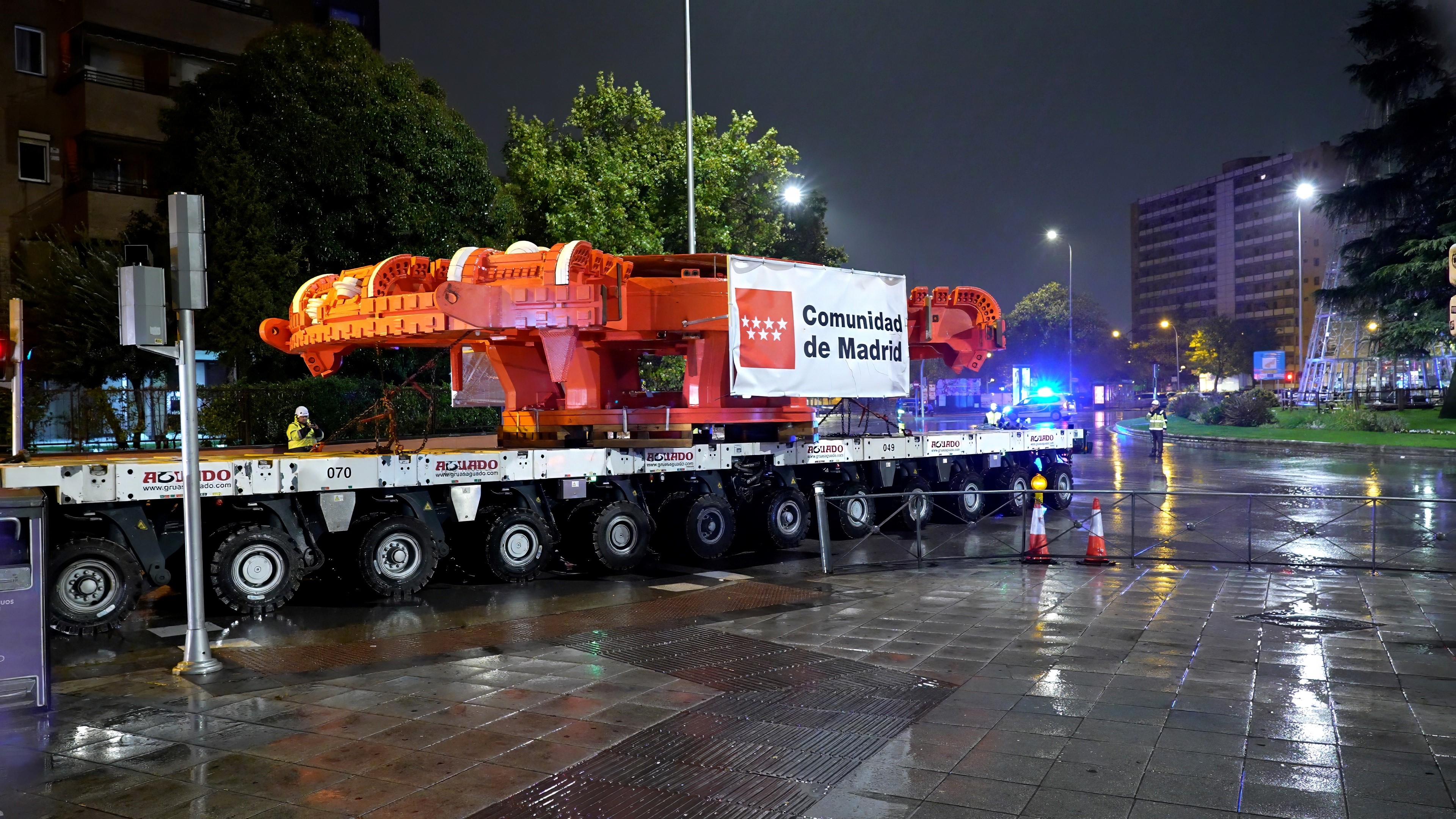 14/11/2025 La tuneladora Mayrit llega a Madrid para avanzar en los ...